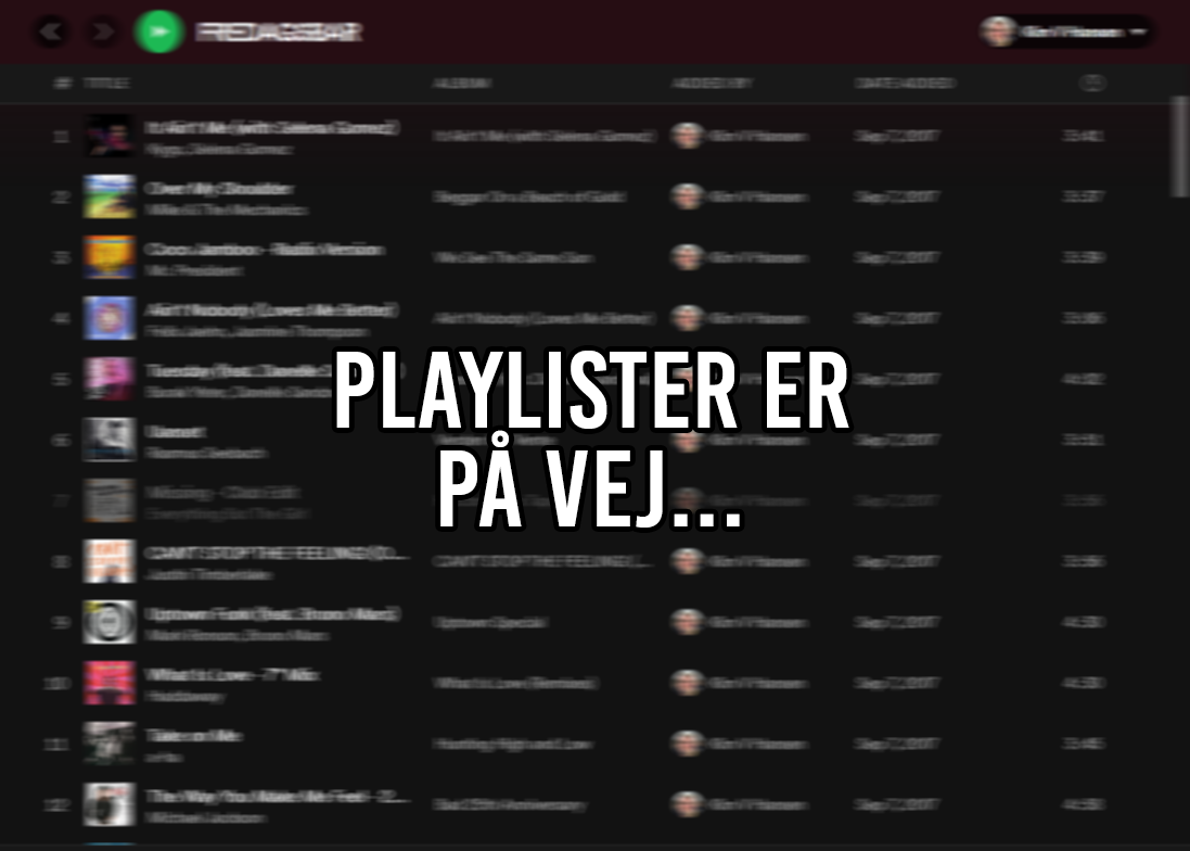 PLAYLISTER – DJVEJNAA.DK